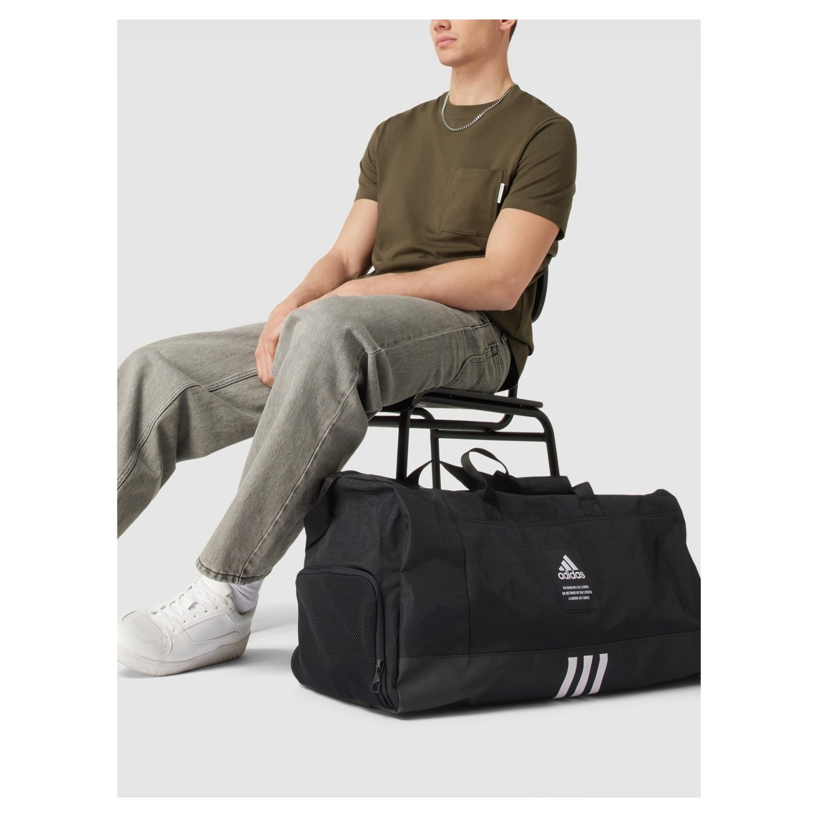 Adidas กระเป๋าเดินทาง 4ATHLTS Large Duffel Bag | Black ( HB1315 ) - APX ...