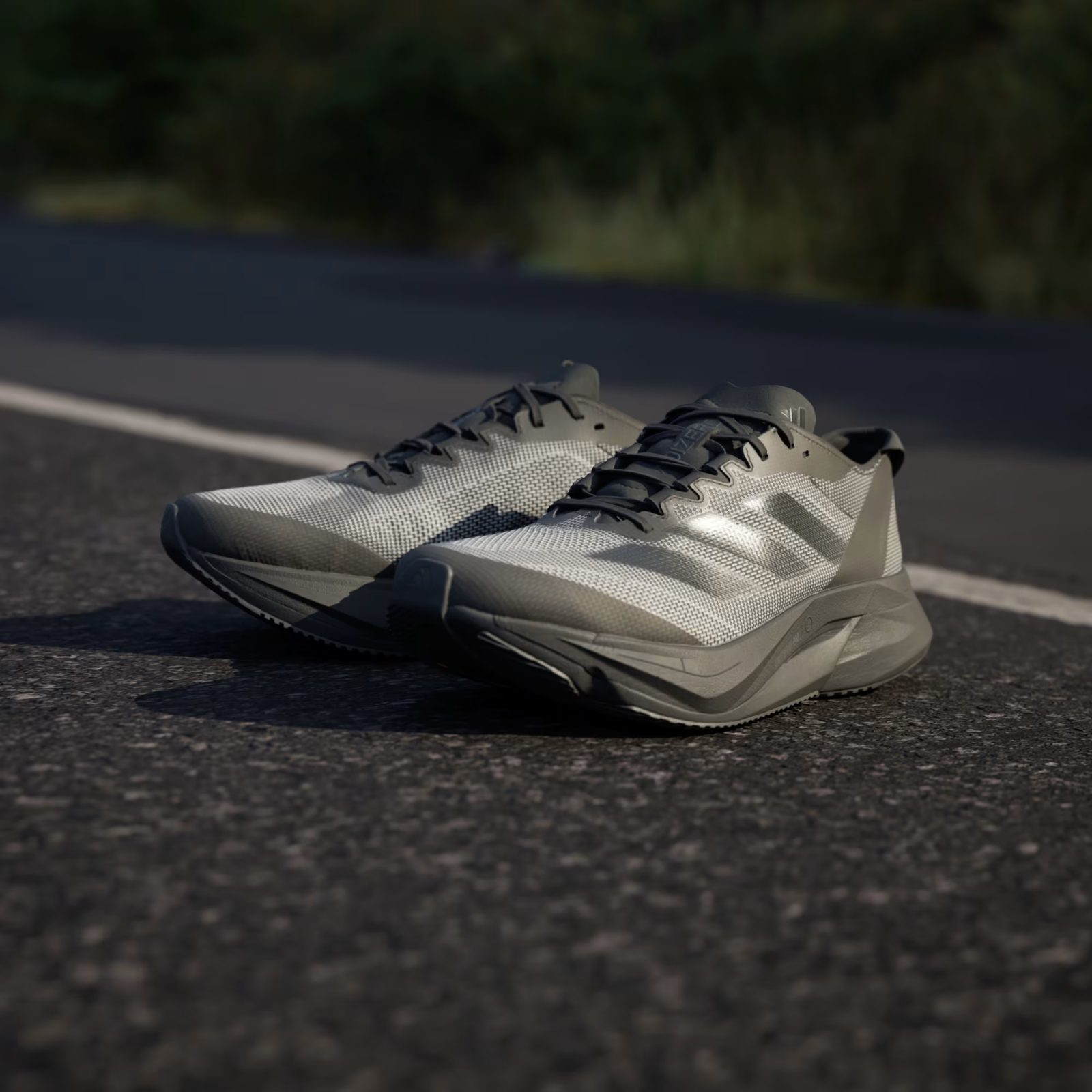 Adidas รองเท้าวิ่งผู้ชาย Adizero Boston 12 | Core Black/Core Black ...