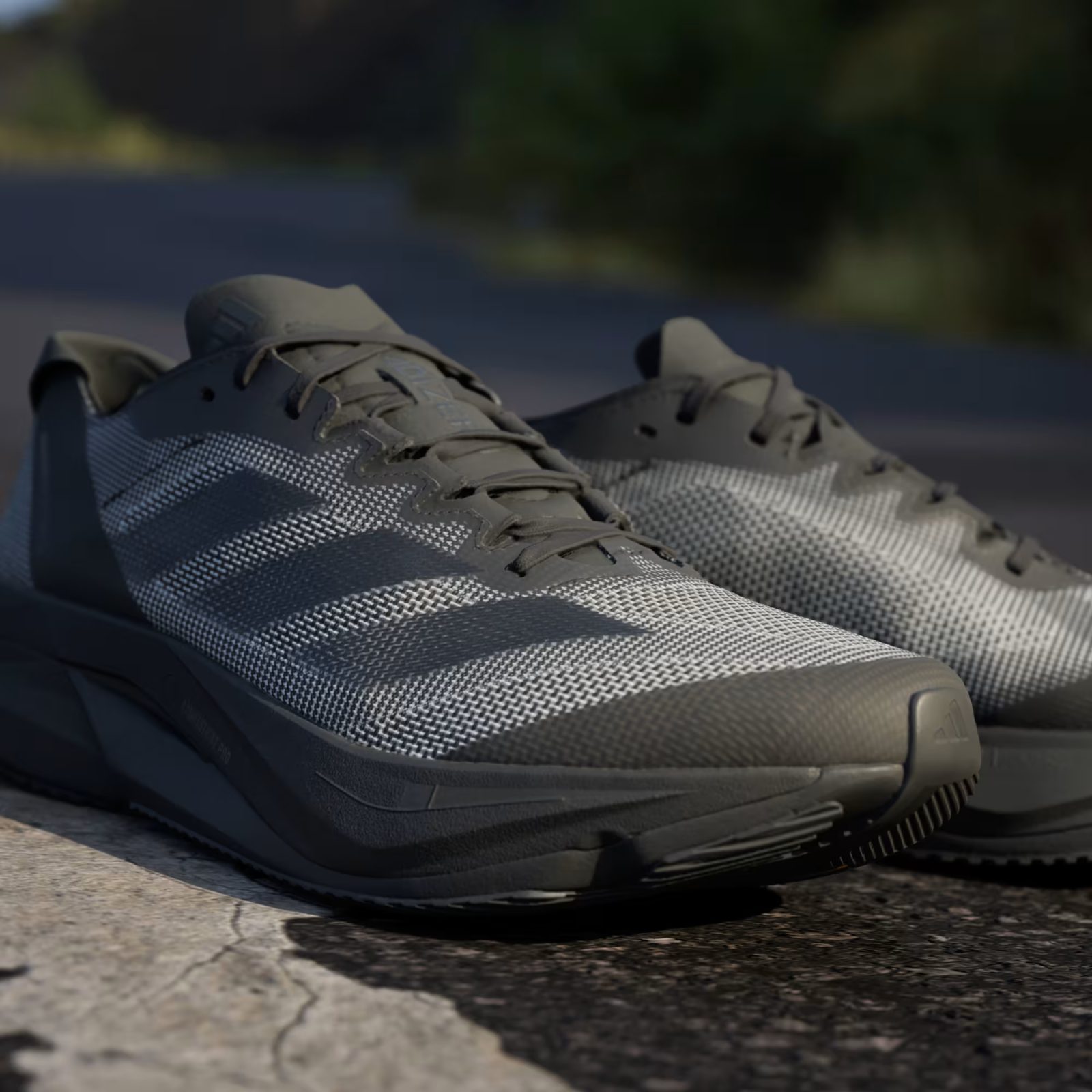 Adidas รองเท้าวิ่งผู้ชาย Adizero Boston 12 | Core Black/Core Black ...