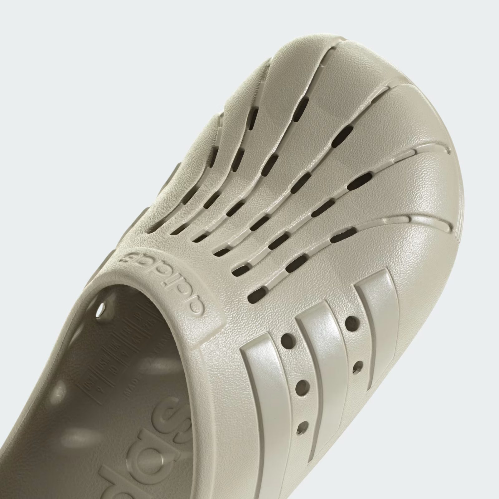Adidas รองเท้าแตะ Adilette Clogs | Putty Grey/Putty Grey/Putty Grey ...