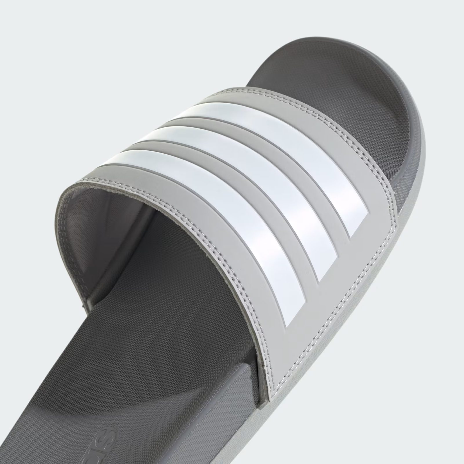 Adidas รองเท้าแตะ Adilette Comfort Slides | Grey Two/Cloud White/Grey ...