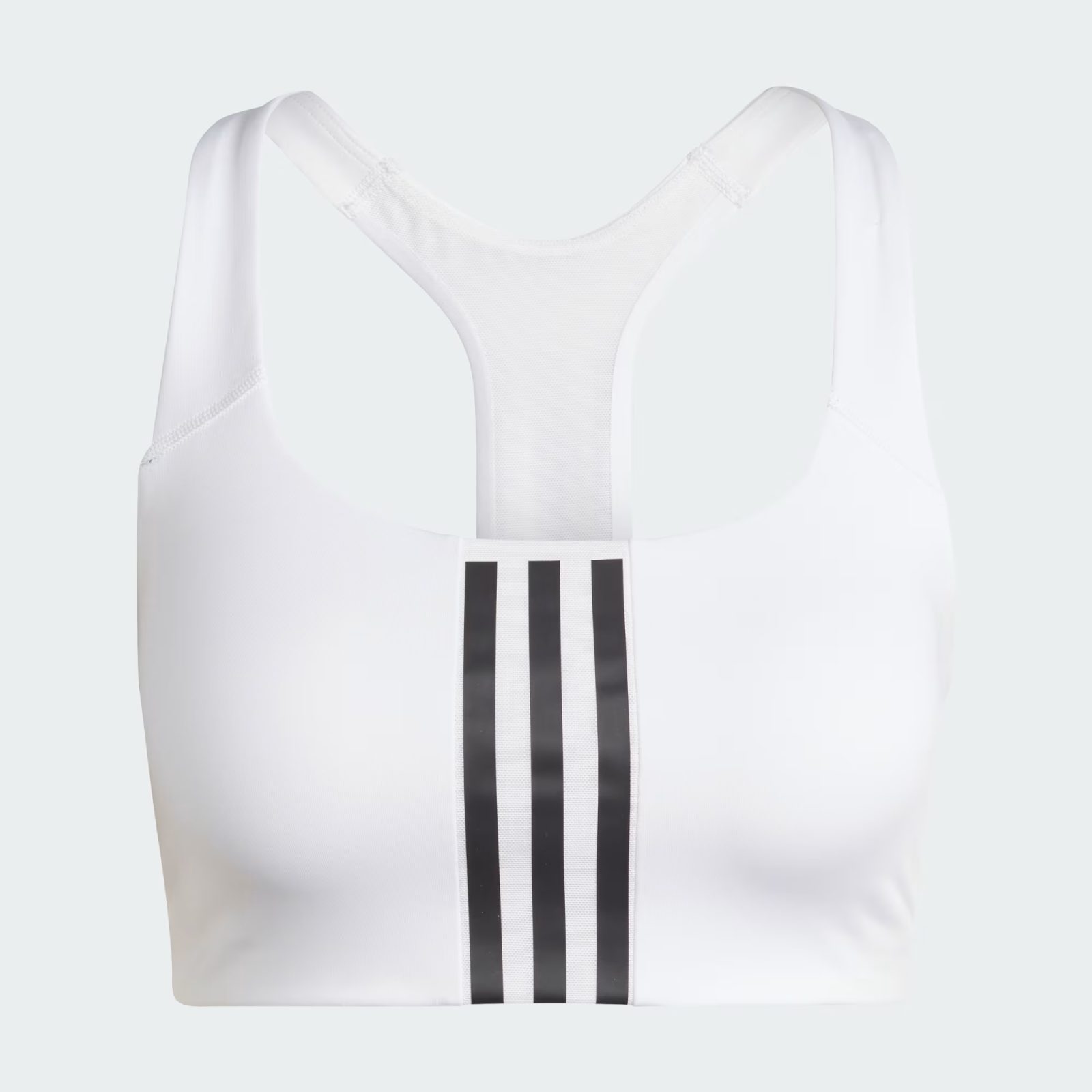 Adidas สปอร์ตบรา Powerimpact Training Medium-Support 3-Stripes Bra ...