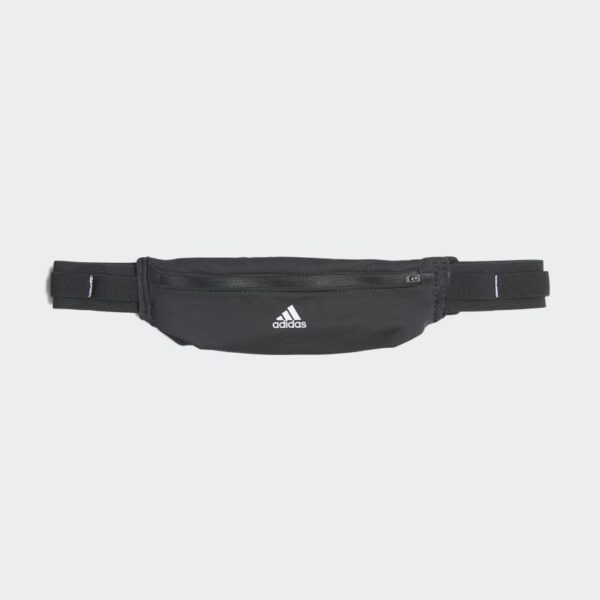 Adidas กระเป๋าคาดเอววิ่ง Running Belt | Black/White ( GL8965 ) - APX Tennis