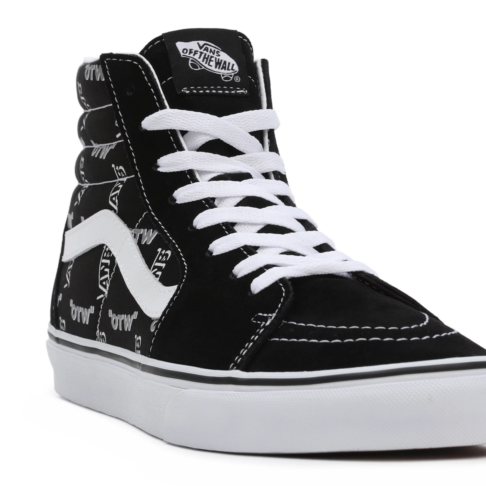 Vans รองเท้าผ้าใบ Sk8-Hi Shadow Vans | Black/True White ( VN0A5JMJB0H ...