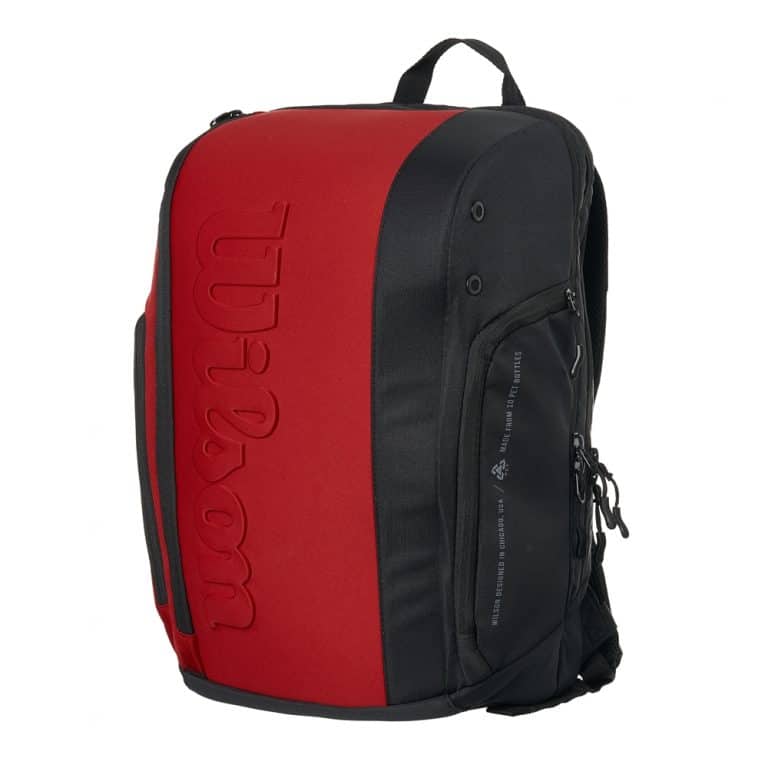 Wilson กระเป๋าเป้เทนนิส Super Tour Clash V2.0 Tennis Backpack | Black ...