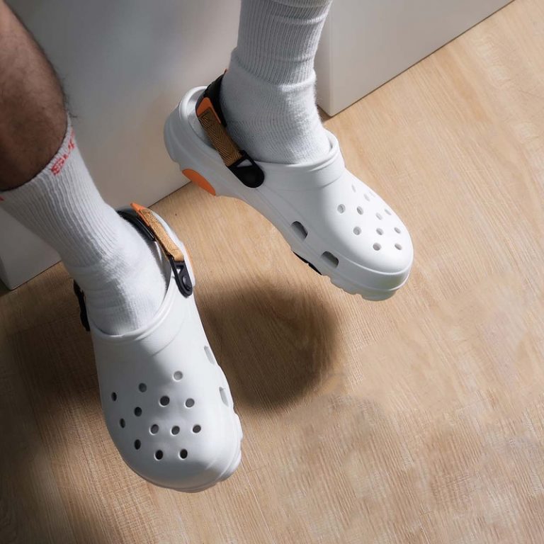 Crocs รองเท้าแตะ Classic All-Terrain Clog | White/Multi ( 206340-94S ...