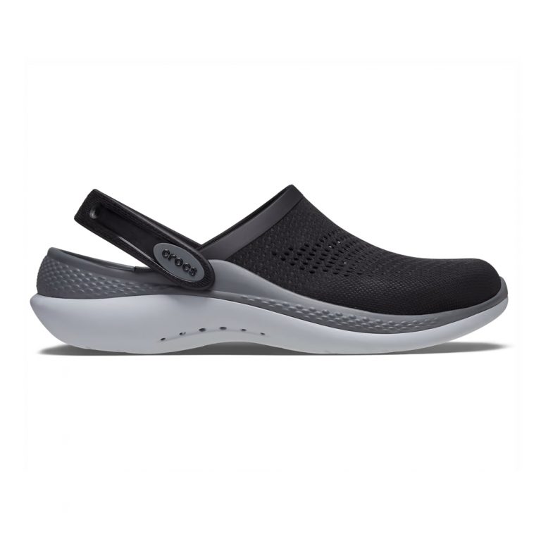 Crocs รองเท้าแตะ LiteRide 360 Clog | Black/Slate Grey ( 206708-0DD ...