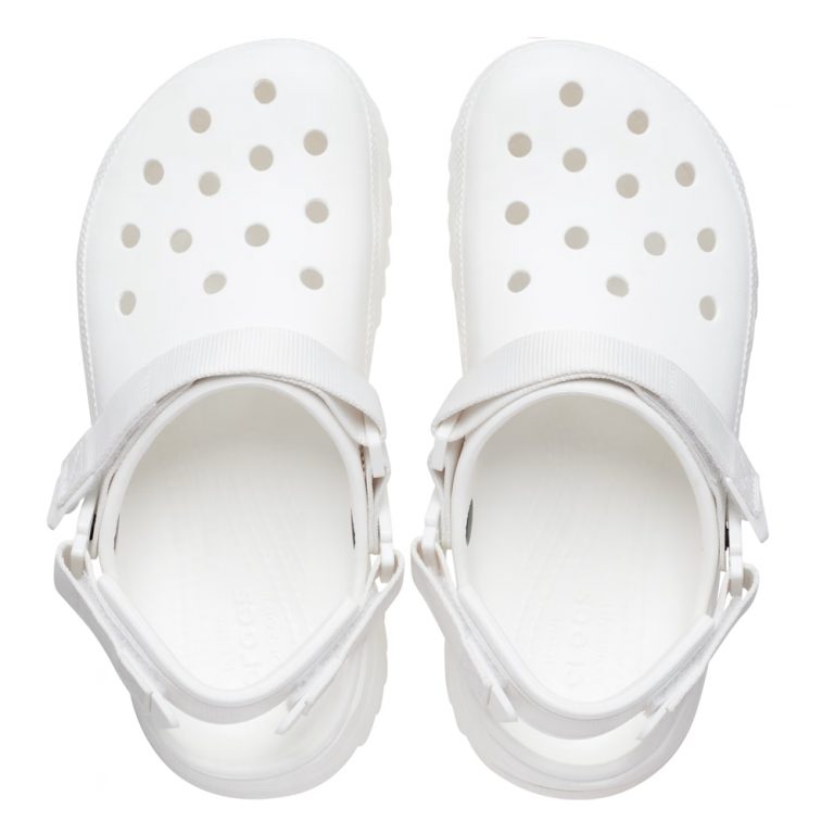 Crocs รองเท้าแตะ Classic Hiker Clog | White/White ( 206772-143 ) - APX ...