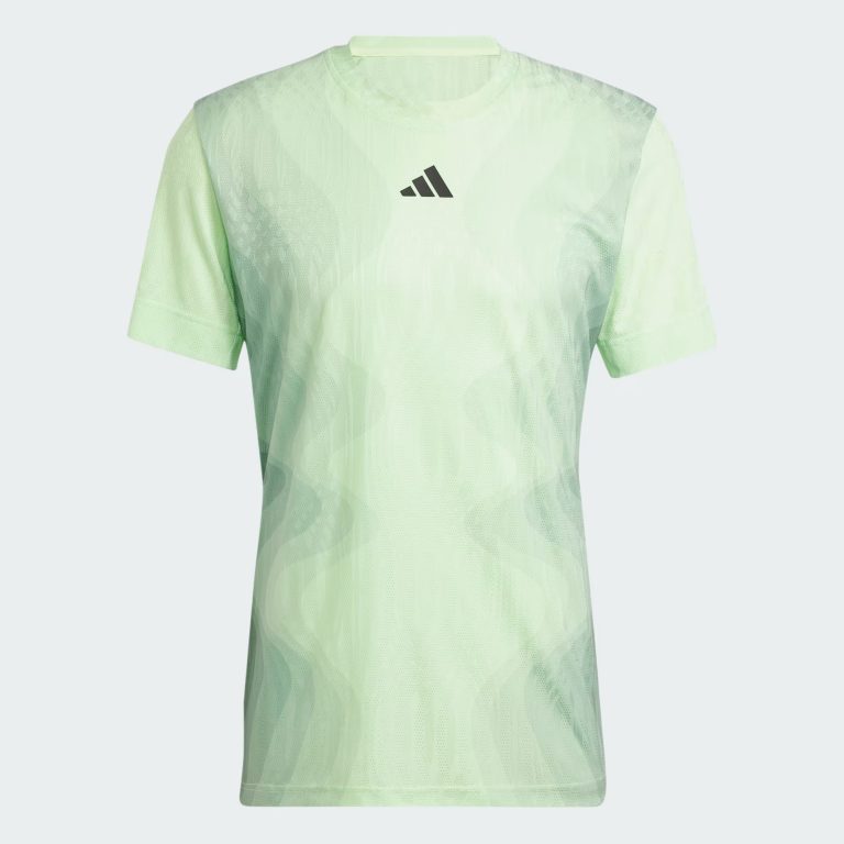 Adidas เสื้อเทนนิสผู้ชาย Tennis Airchill Pro FreeLift Tee | Semi Green ...