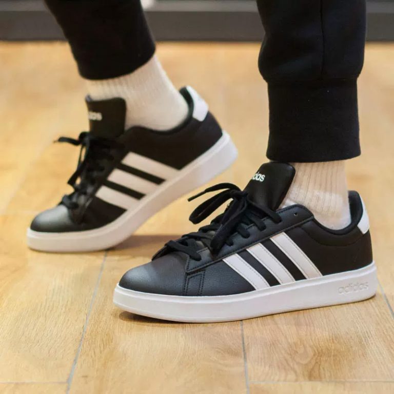 Adidas รองเท้าผ้าใบผู้ชาย Grand Court 2.0 Cloudfoam Comfort | Core ...