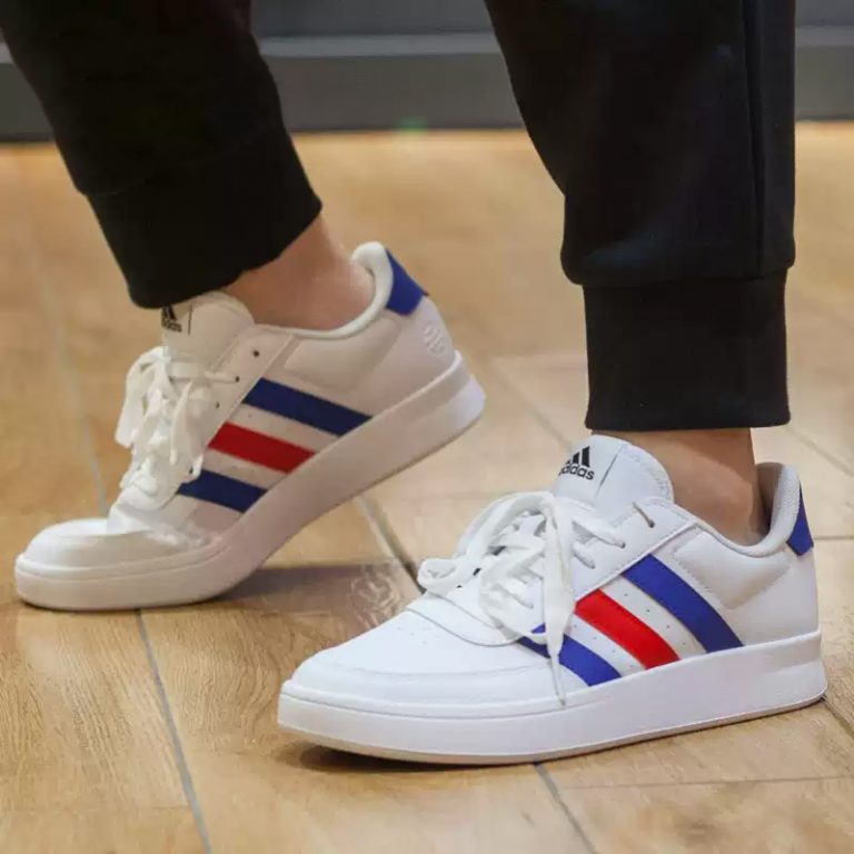 Adidas รองเท้าผ้าใบผู้ชาย Breaknet 2.0 | Cloud White/Semi Lucid Blue ...