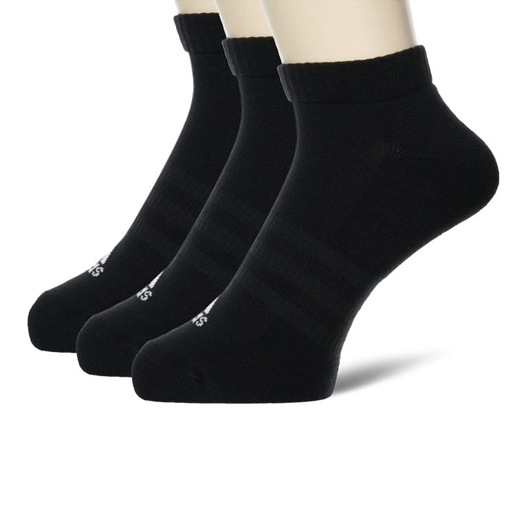 Adidas ถุงเท้า Cushioned Low-Cut Socks 3 Pairs | Black/White ( IC1332 ...