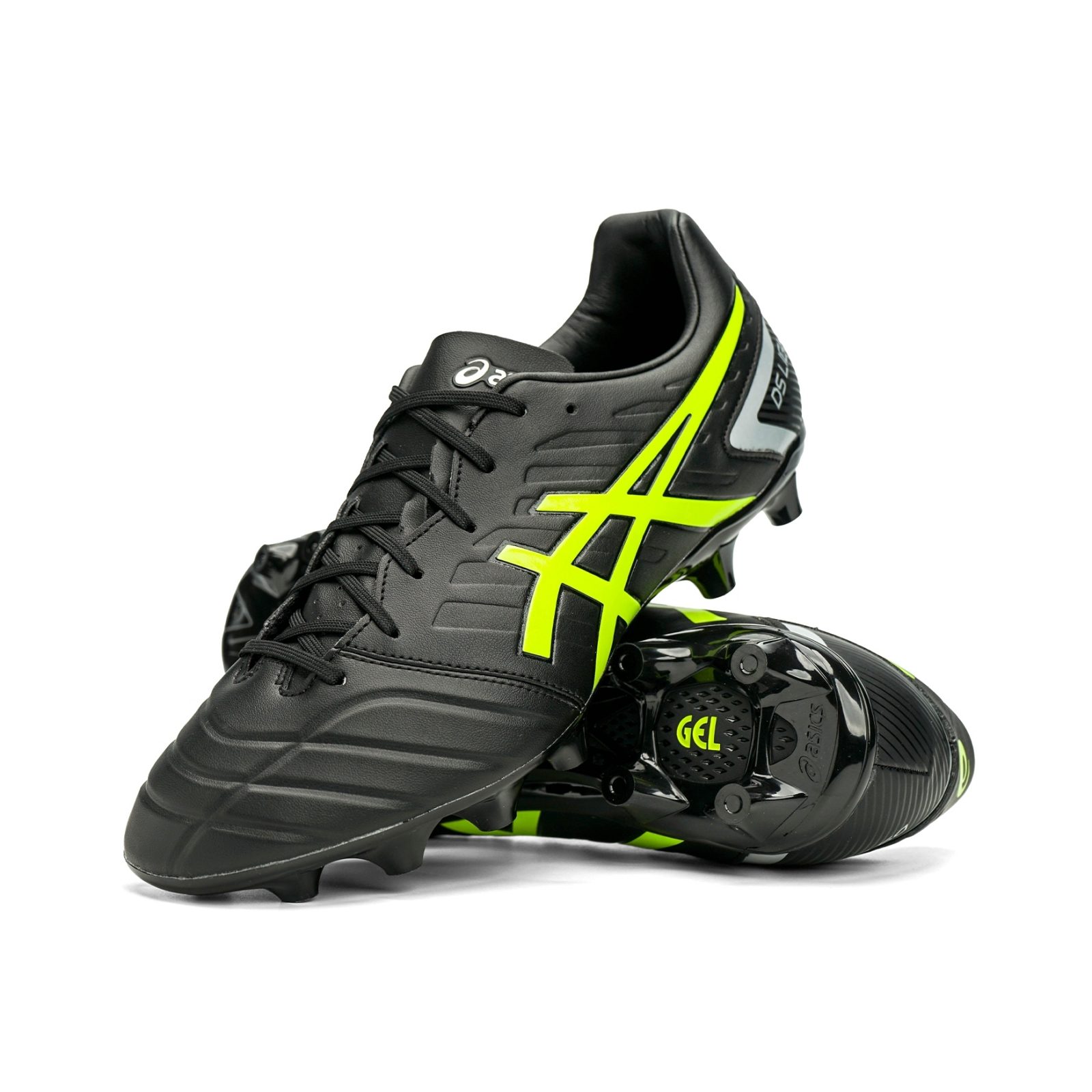Asics รองเท้าฟุตบอล / สตั๊ด Ds Light Club (2E) Wide FG | Black/Safety ...