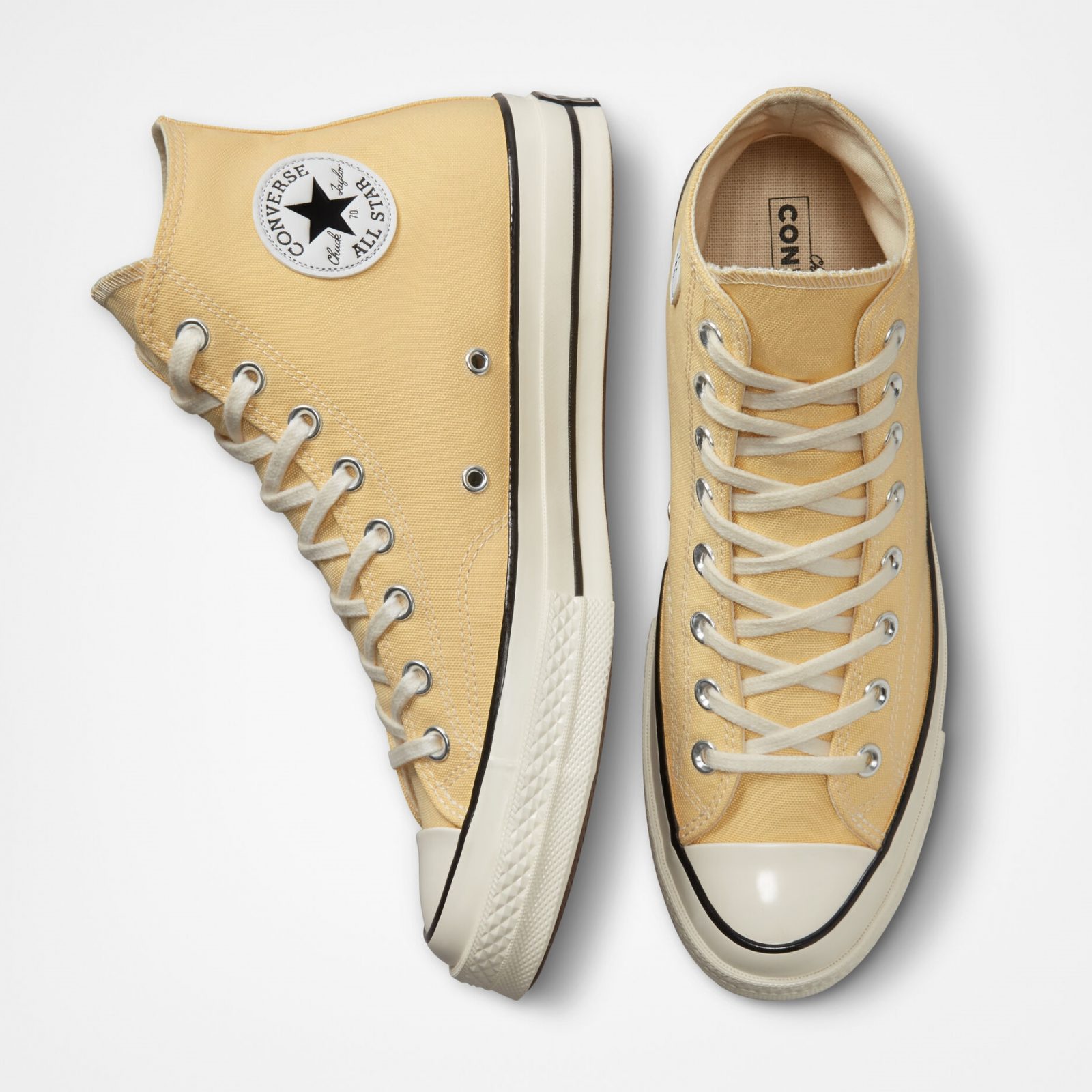 Converse รองเท้าผ้าใบ Chuck 70 Spring Color Hi Yellow | Sunny Oasis ...