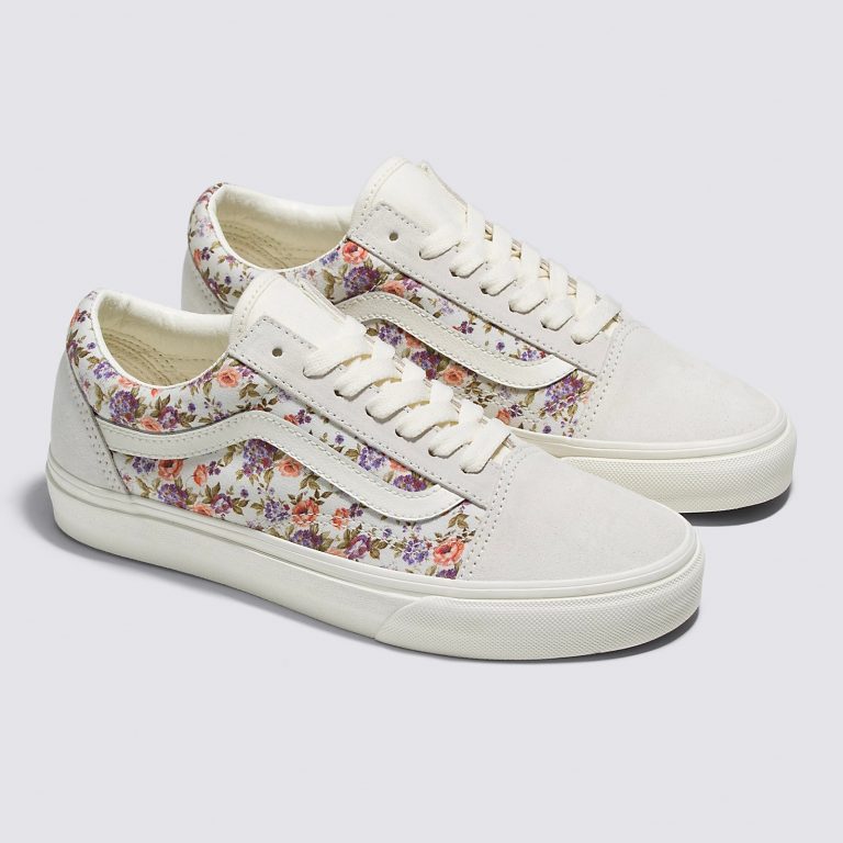 Vans รองเท้าผ้าใบ Old Skool Vintage Floral | Vintage Floral Marshmallow ...