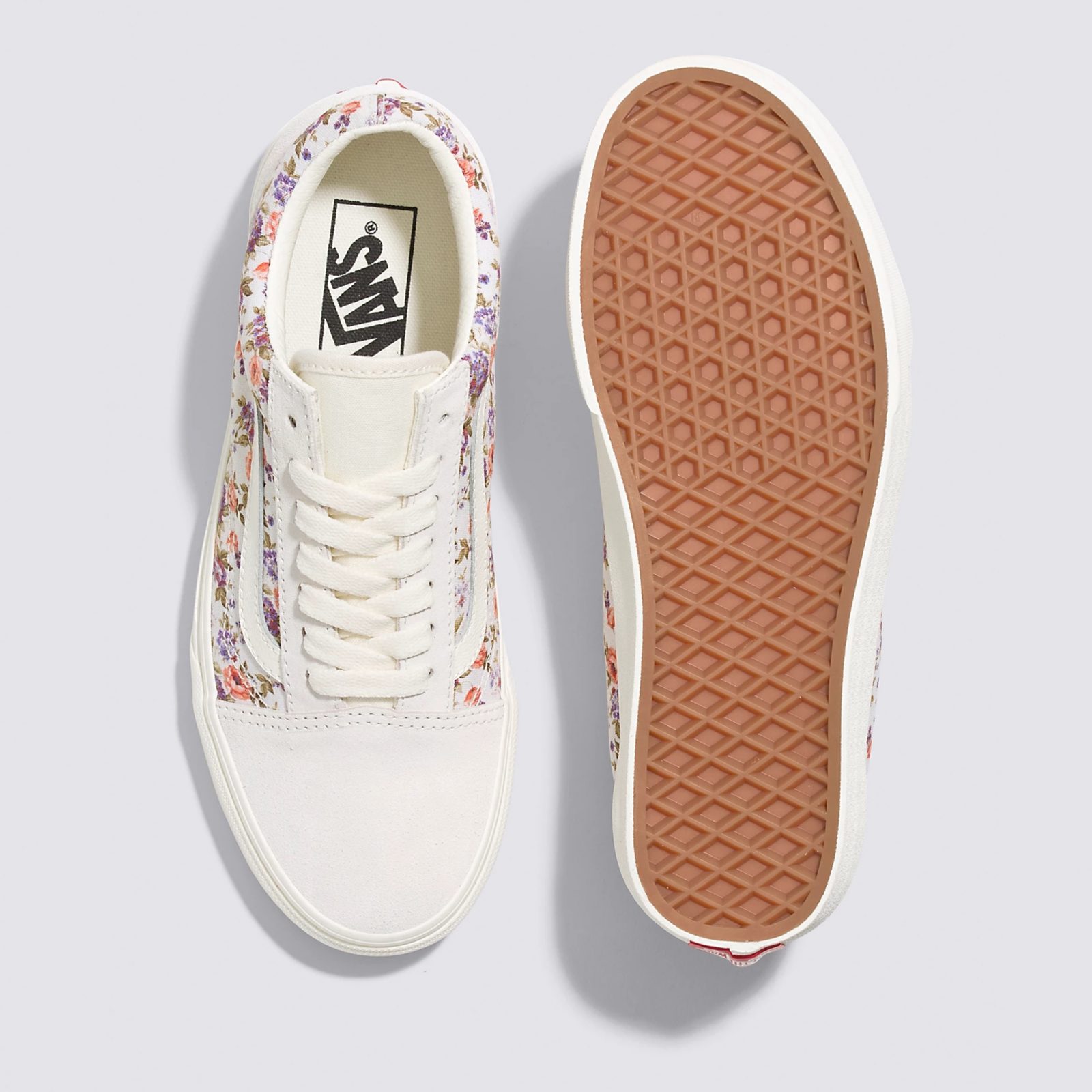 Vans รองเท้าผ้าใบ Old Skool Vintage Floral | Vintage Floral Marshmallow ...