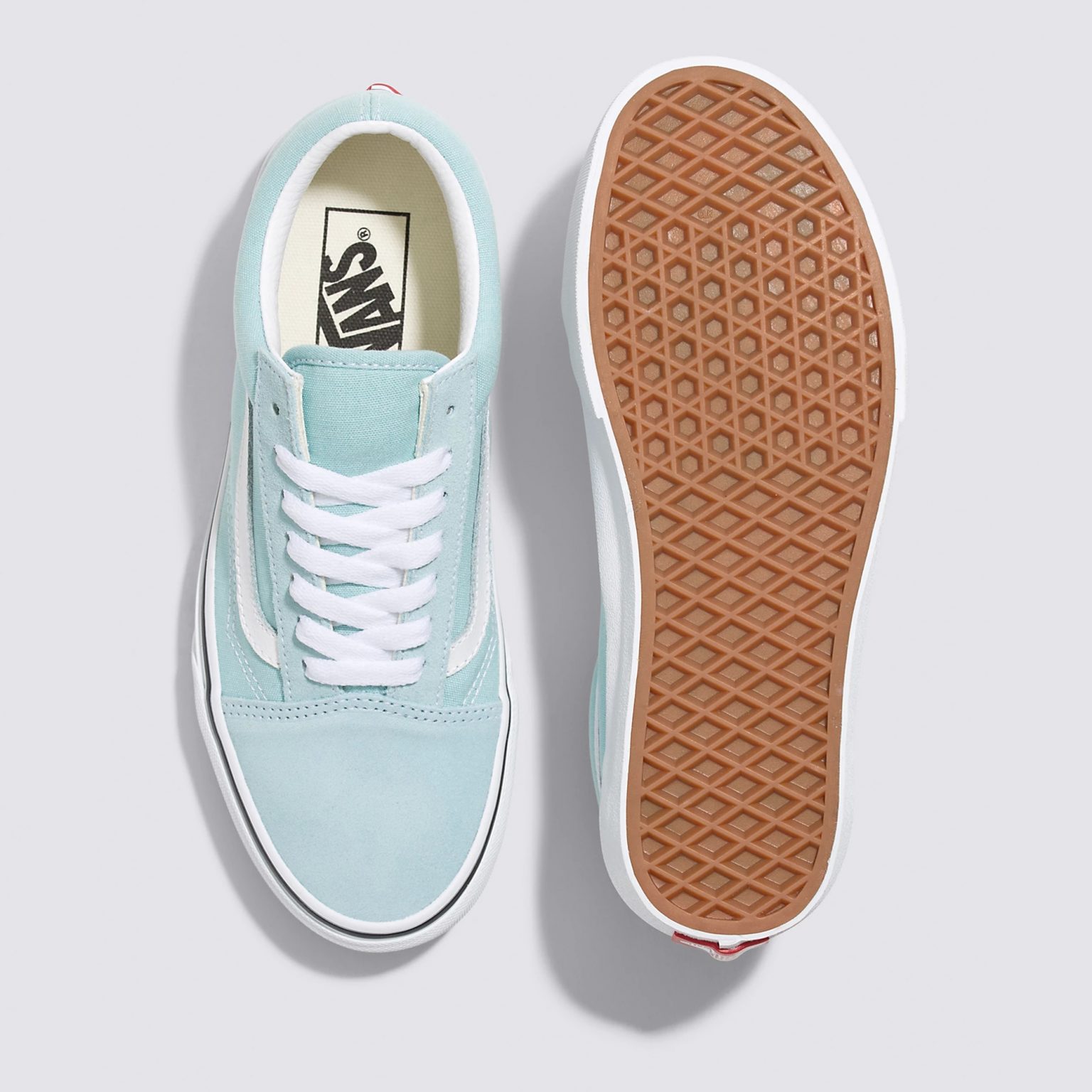 Vans รองเท้าผ้าใบ Old Skool Color Theory | Canal Blue ( VN0007NTH7O ...