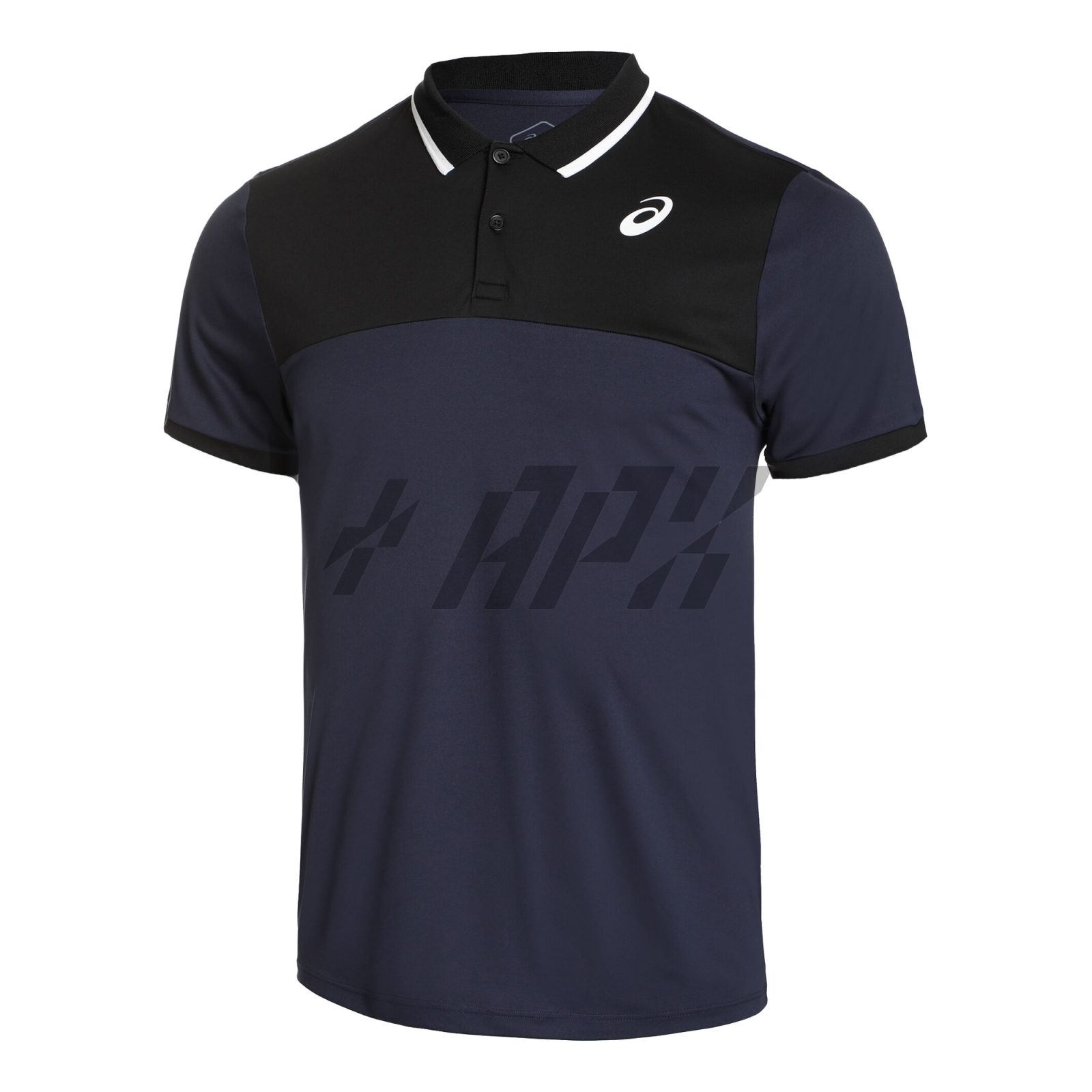 Asics เสื้อเทนนิสผู้ชาย Men's Court Polo Shirts | Midnight/Performance ...