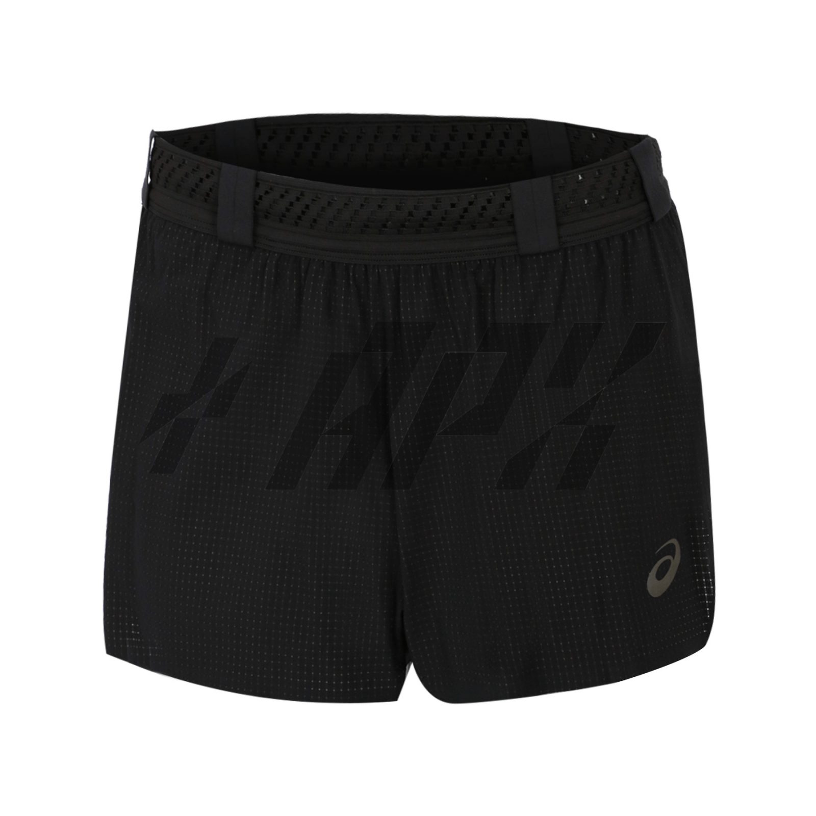 Asics กางเกงวิ่งผู้ชาย Metarun Split Short | Performance Black ...