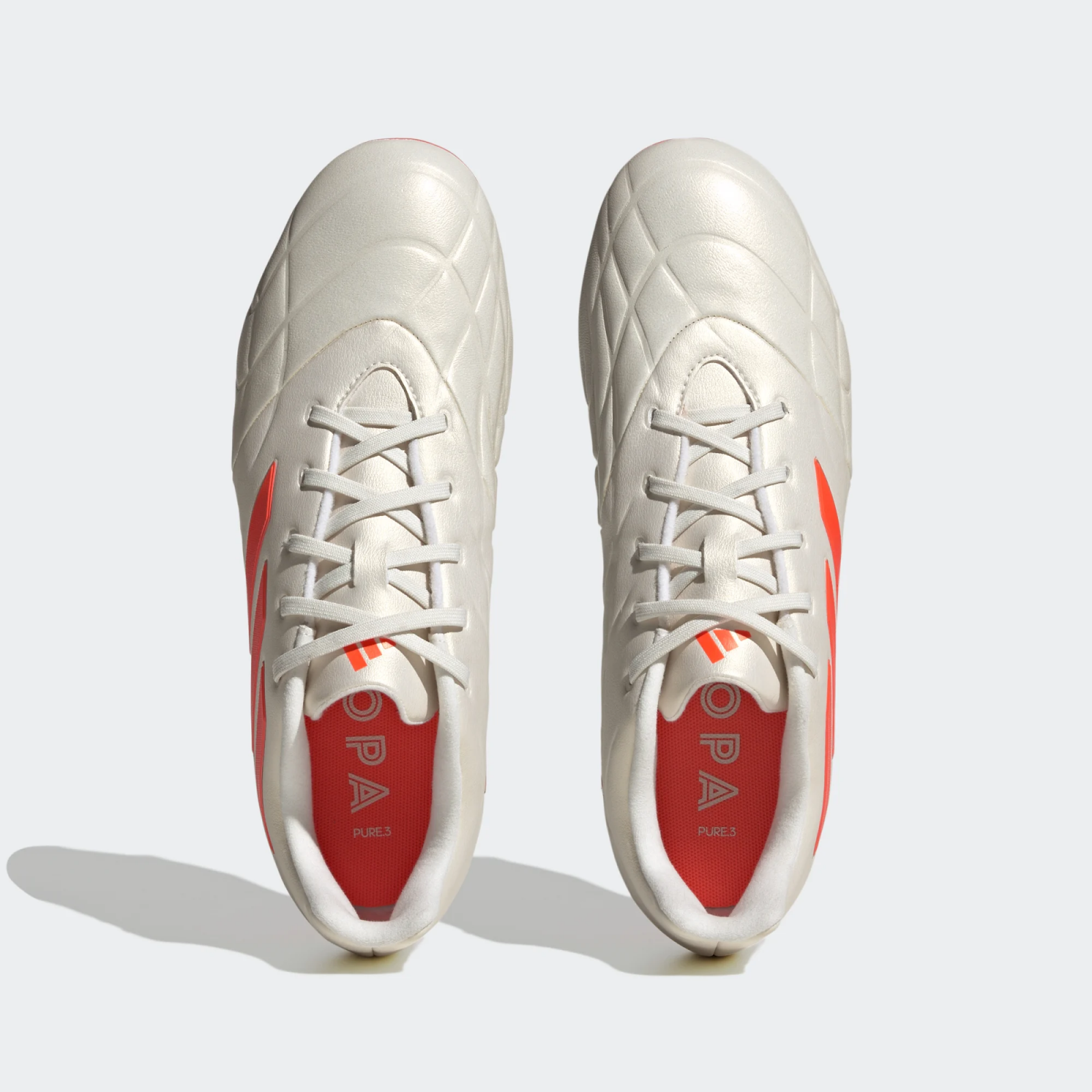 Adidas รองเท้าฟุตบอล / สตั๊ด Copa Pure.3 FG | Off White/Team Solar ...