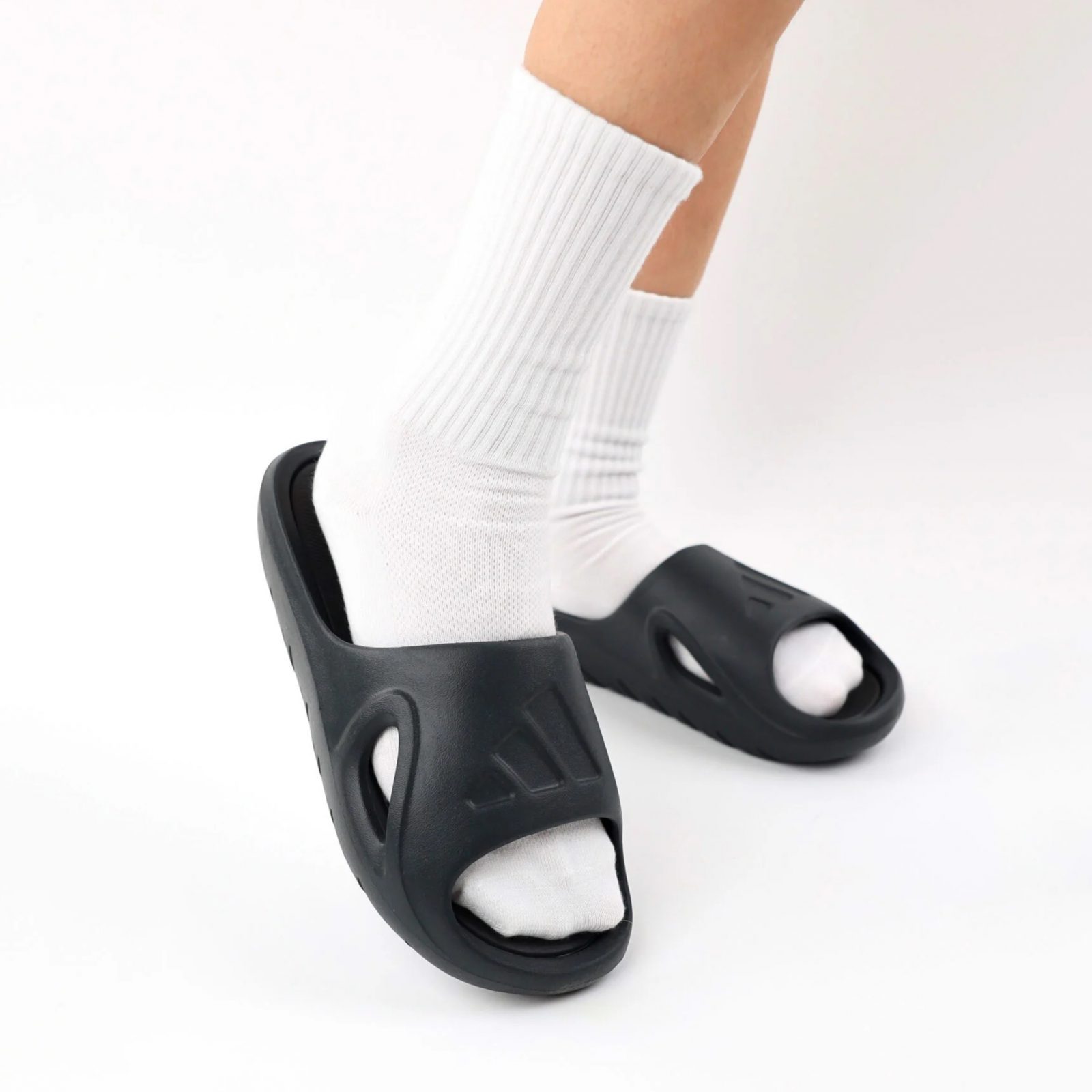 Adidas รองเท้าแตะ Adicane Slides | Carbon/Carbon/Core Black ( HQ9915 ...