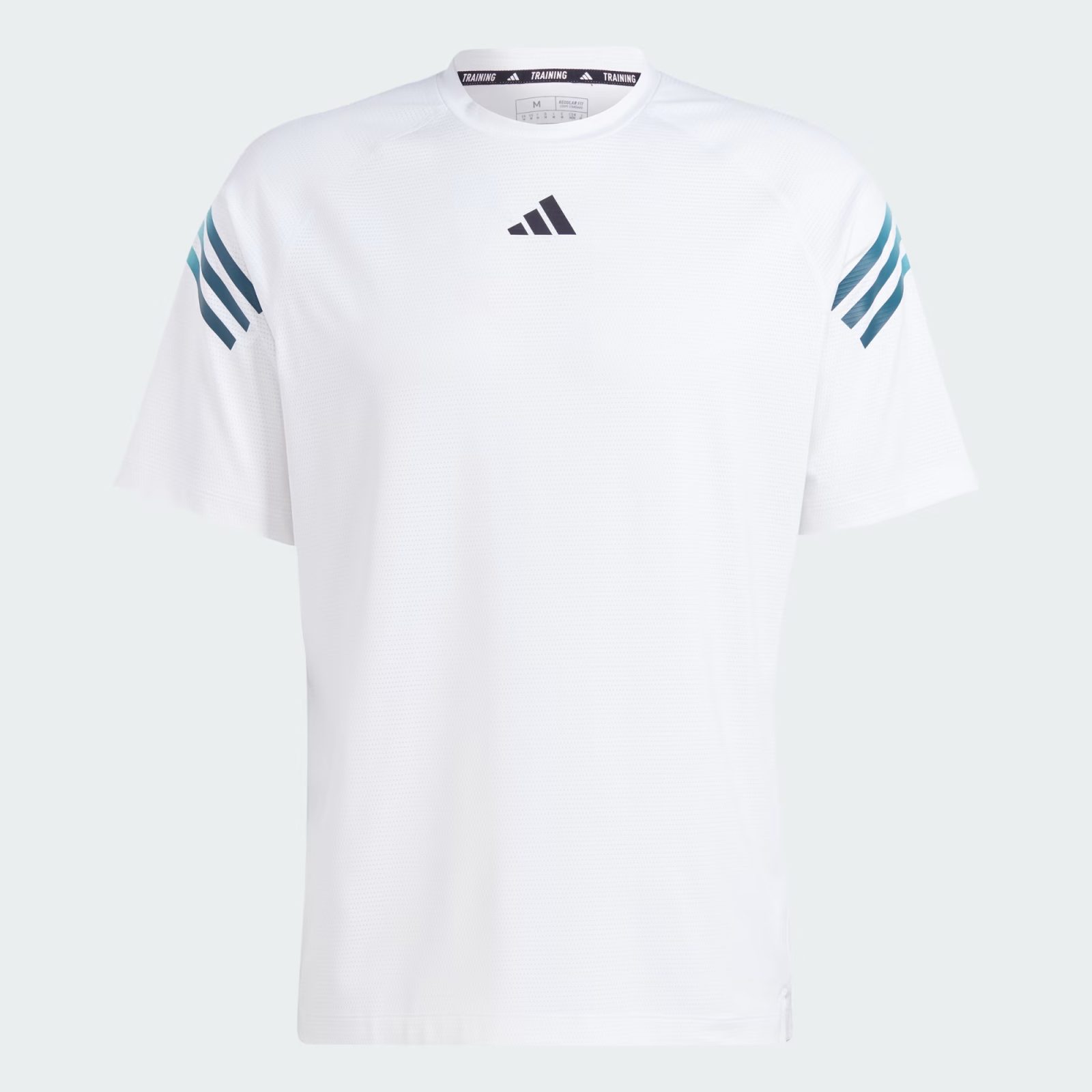 Adidas เสื้อกีฬาผู้ชาย Train Icons 3-Stripes Training Tee | White ...