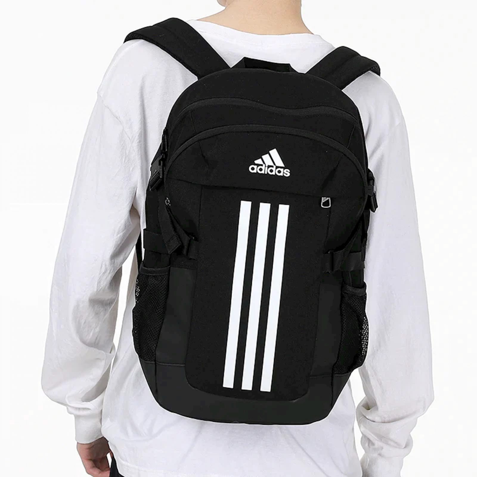 Adidas กระเป๋าเป้ Power VI Backpack | Black/White ( HB1324 ) - APX Tennis