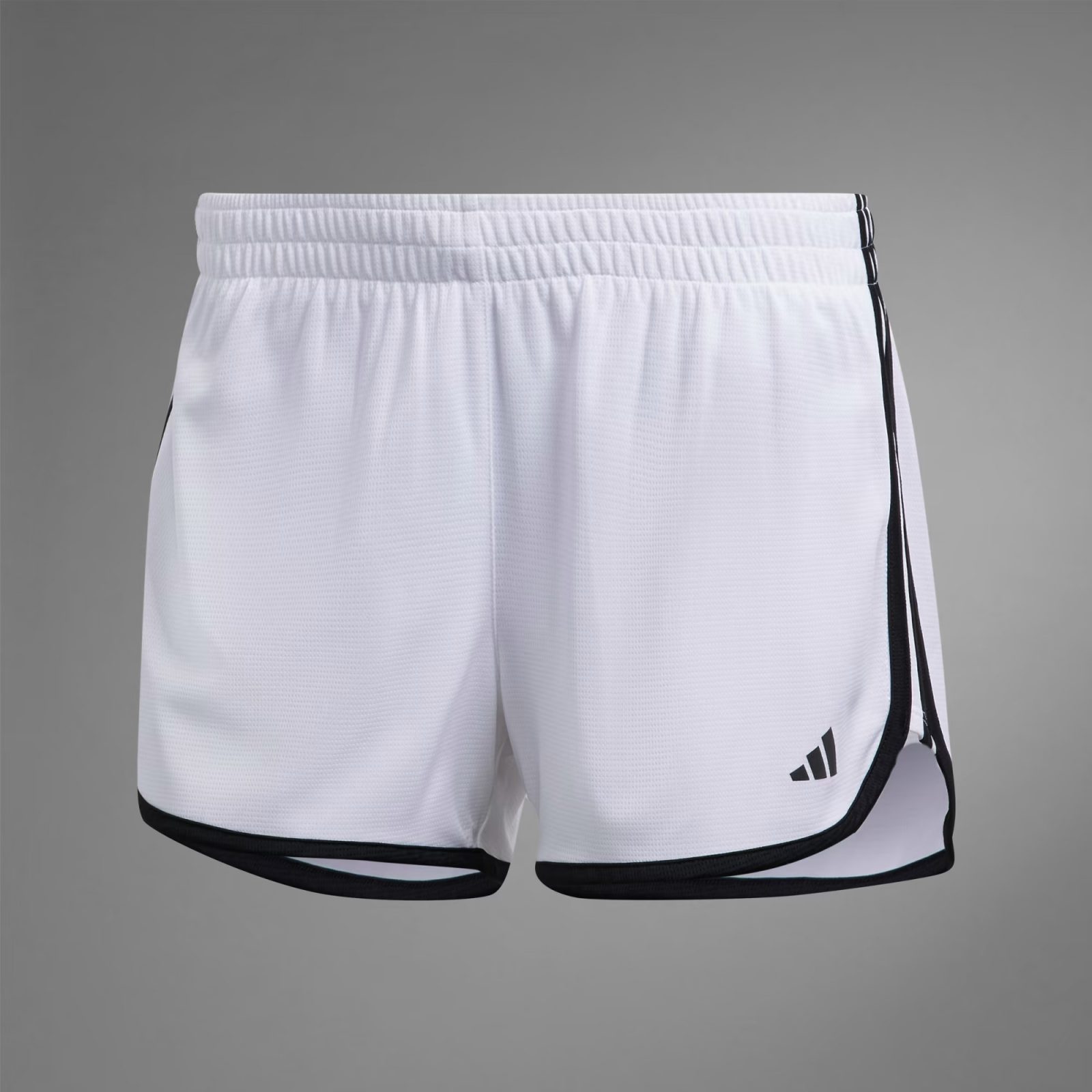 Adidas กางเกงกีฬาขาสั้นผู้หญิง Own the Run Shorts | White ( IK8380 ...