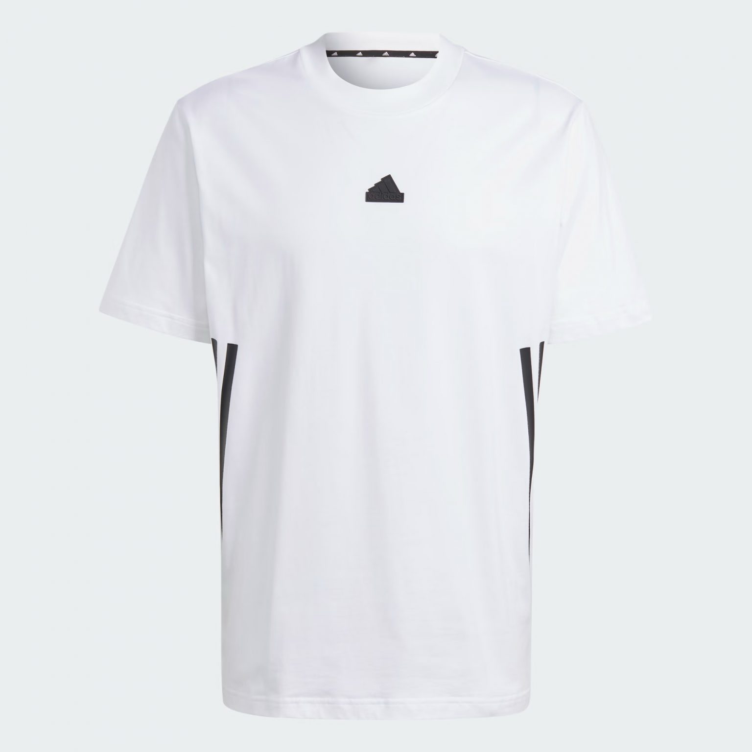 Adidas เสื้อยืดผู้ชาย Future Icons 3-Stripes Tee | White/Black ( IN1612 ...