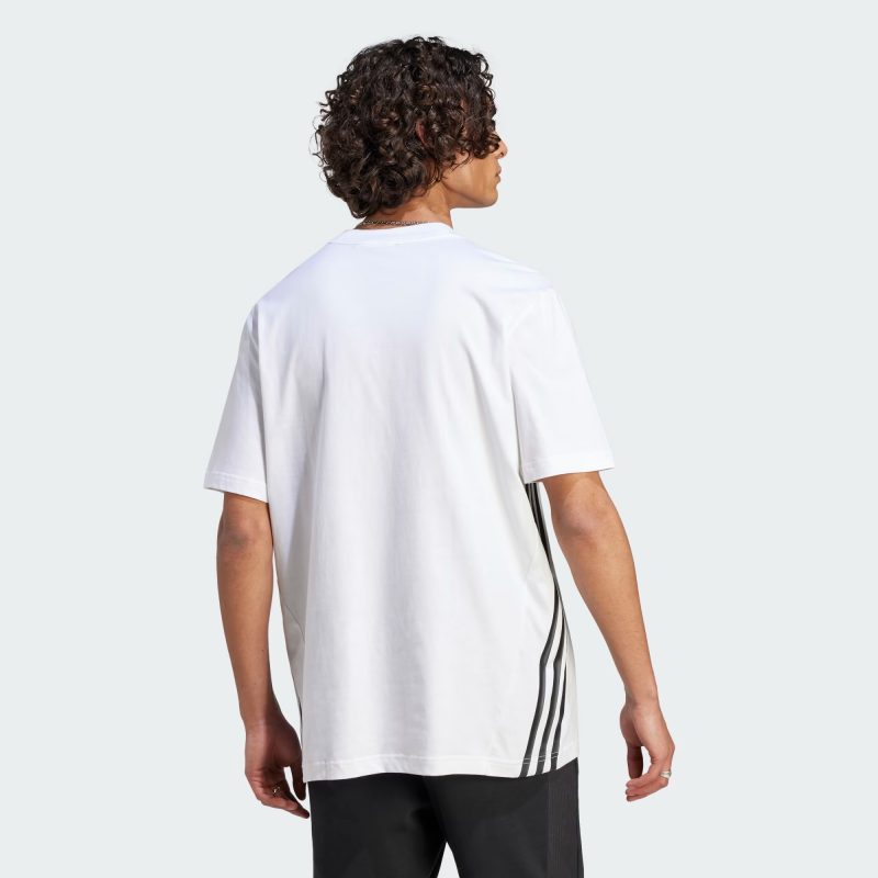 Adidas เสื้อยืดผู้ชาย Future Icons 3-Stripes Tee | White/Black ( IN1612 ...