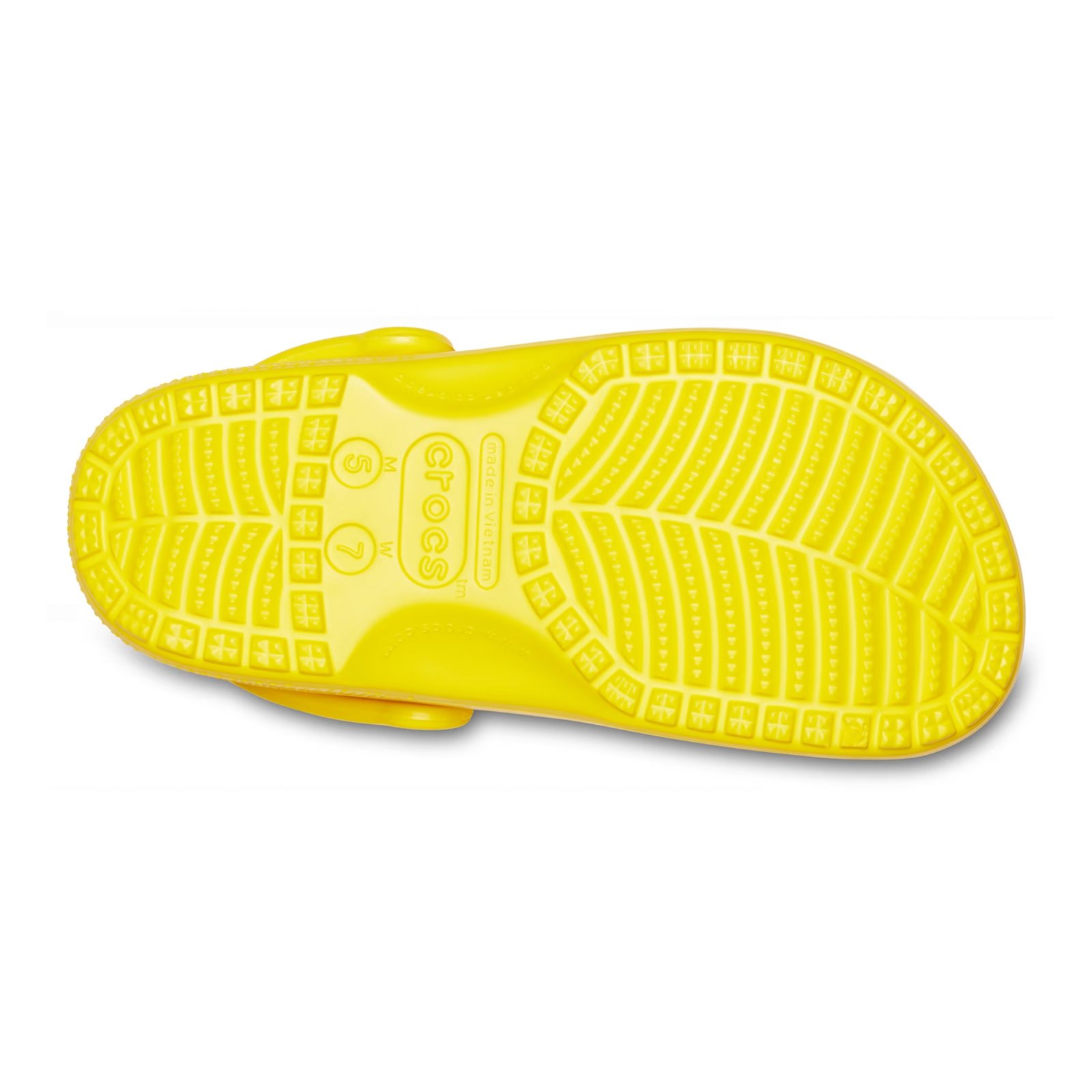 Crocs รองเท้าแตะ Classic Clog | Lemon ( 10001-7C1 ) - APX OFFICIAL STORE