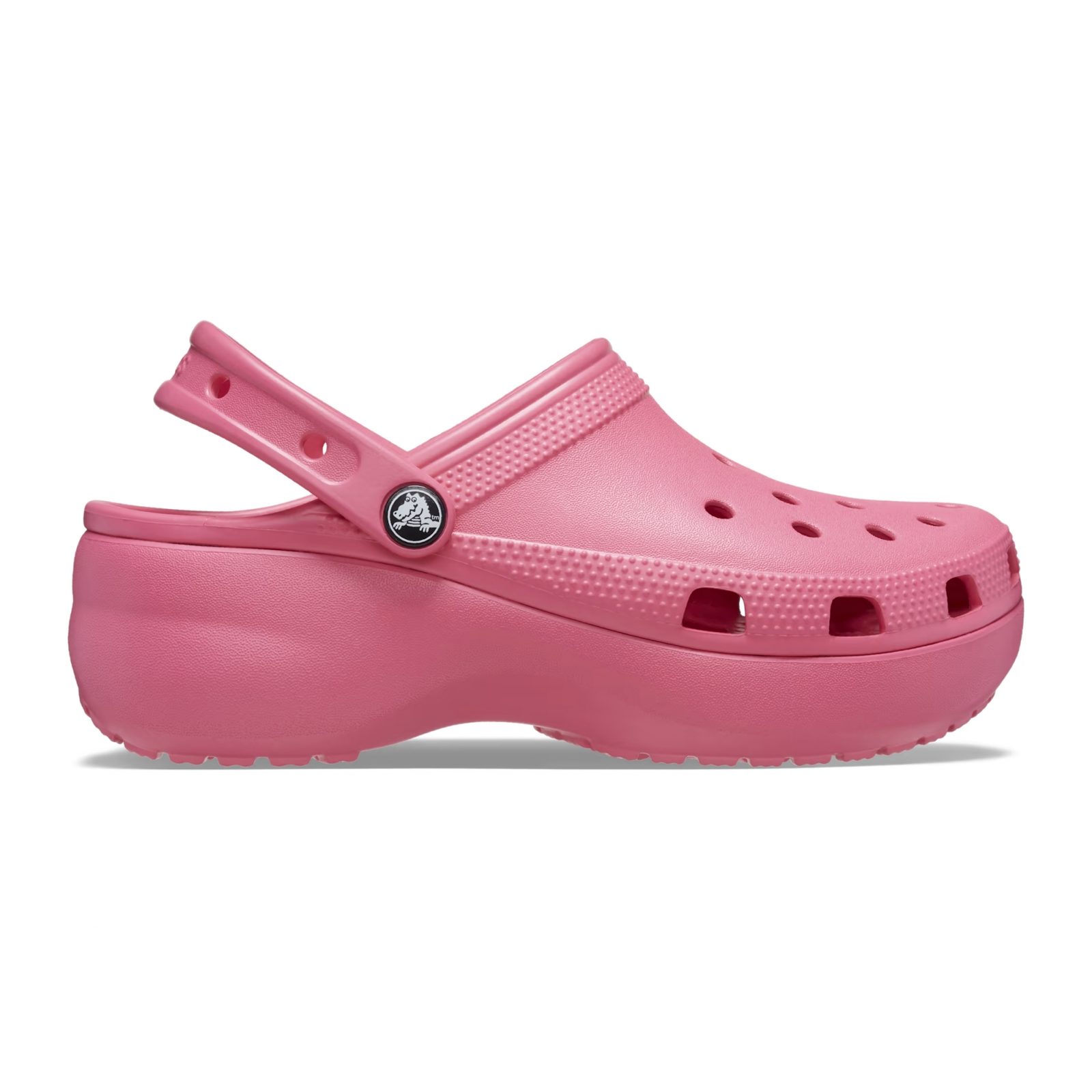 Crocs รองเท้าแตะผู้หญิง Classic Platform Clog | Hyper Pink ( 206750-6VZ ...