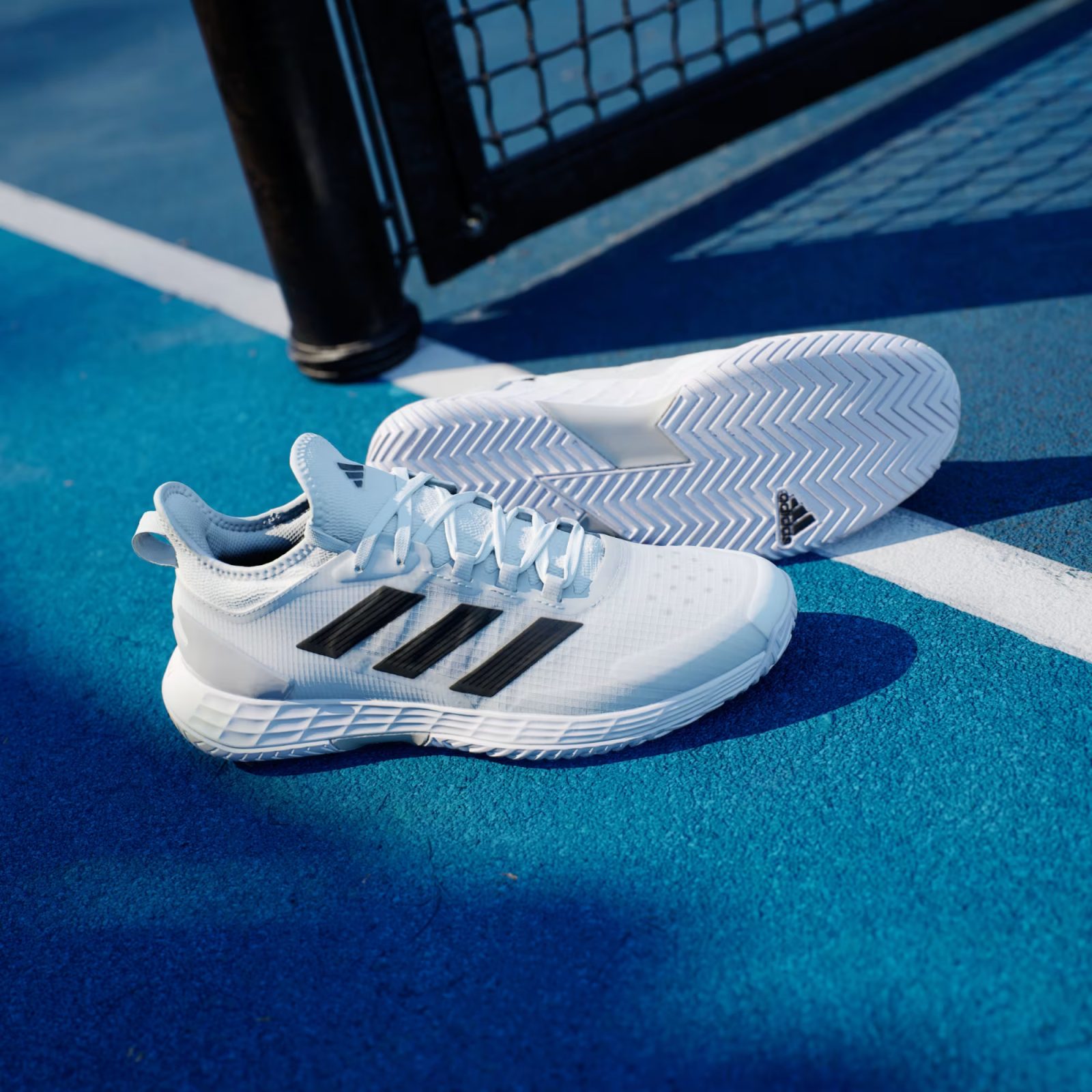 Adidas รองเท้าเทนนิสผู้ชาย Adizero Ubersonic 4.1 | Cloud White/Core ...