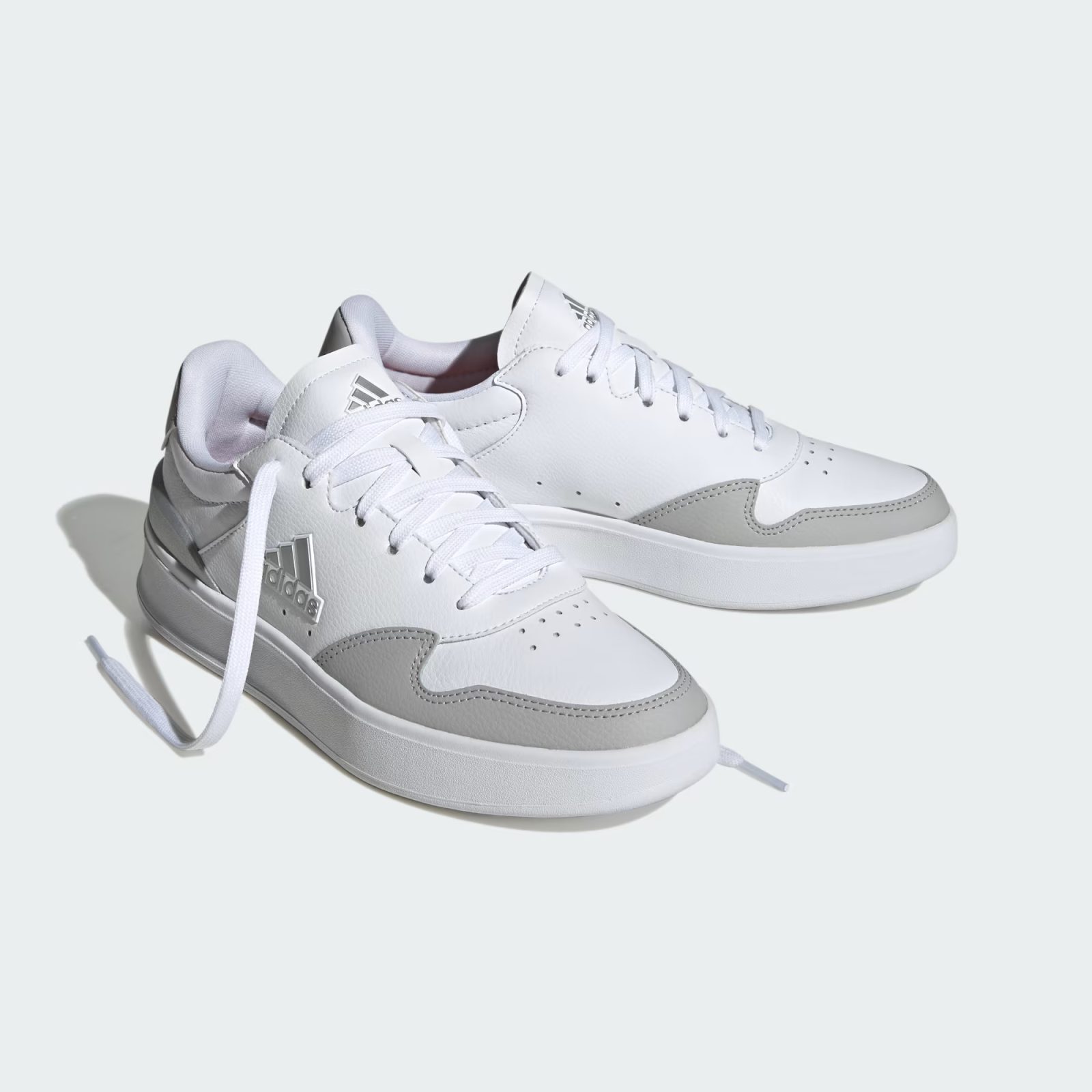 Adidas รองเท้าผ้าใบผู้หญิง Kantana | Cloud White/Grey Two/Silver ...