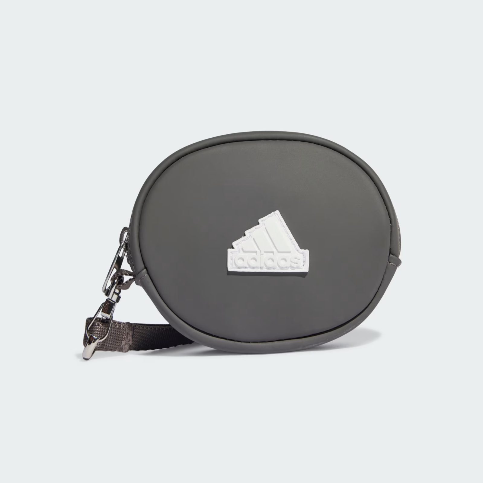 Adidas กระเป๋าคล้องมือ PU Coin Bag | Charcoal/White ( IP6293 ) - APX ...