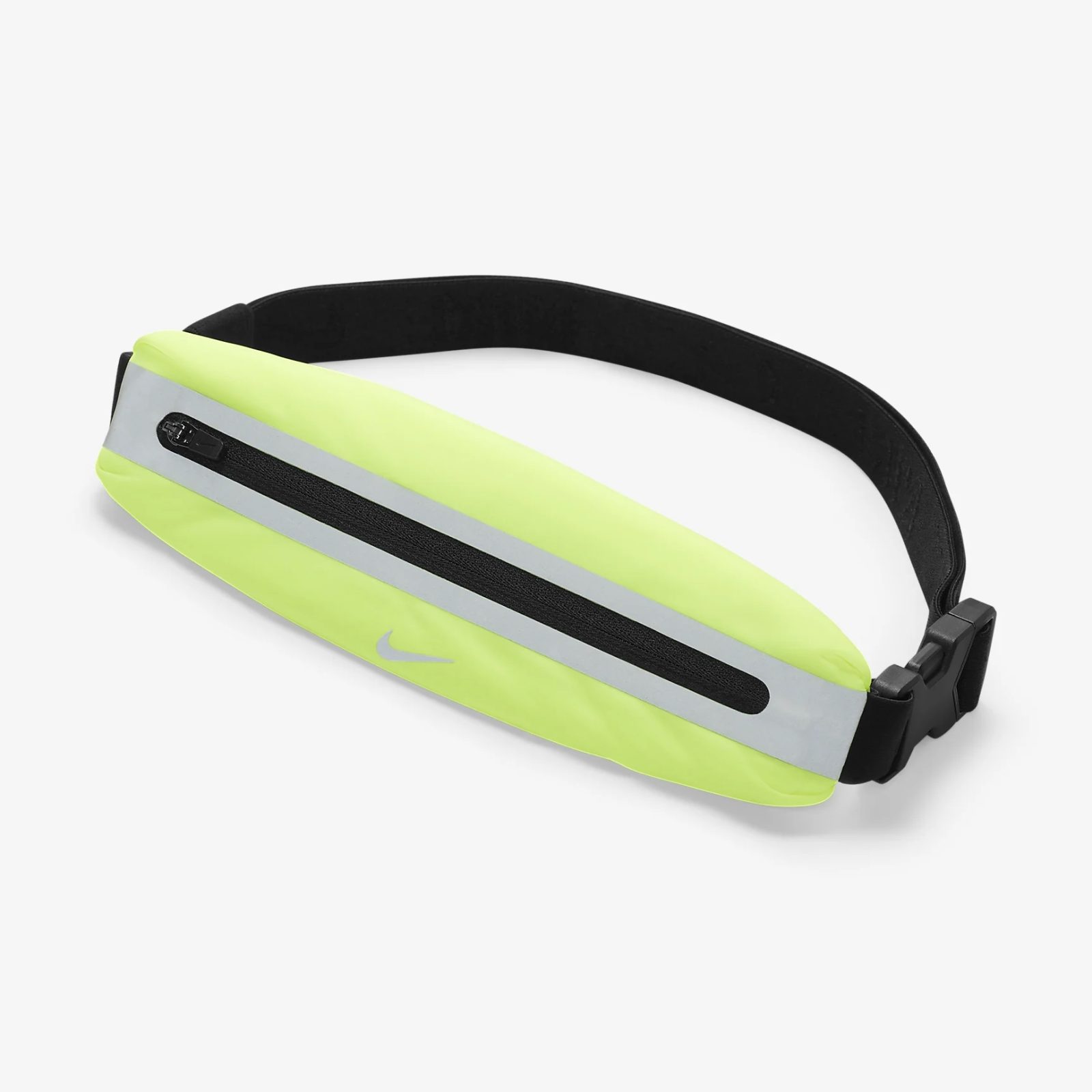 Nike กระเป๋าคาดเอววิ่ง Slim Waist Pack 3.0 | Volt/Black/Silver ( N.100. ...