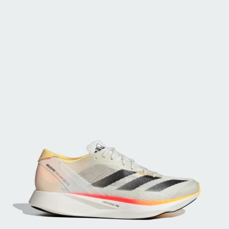 Adidas รองเท้า ADIZERO TAKUMI SEN 10 | Ivory / Core Black / Off White ...