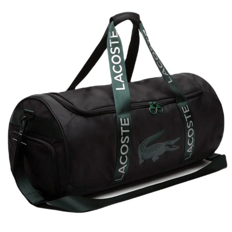 Lacoste กระเป๋าเทนนิส Bag L23 | Bag L23 Racket Bag - White, Green ...