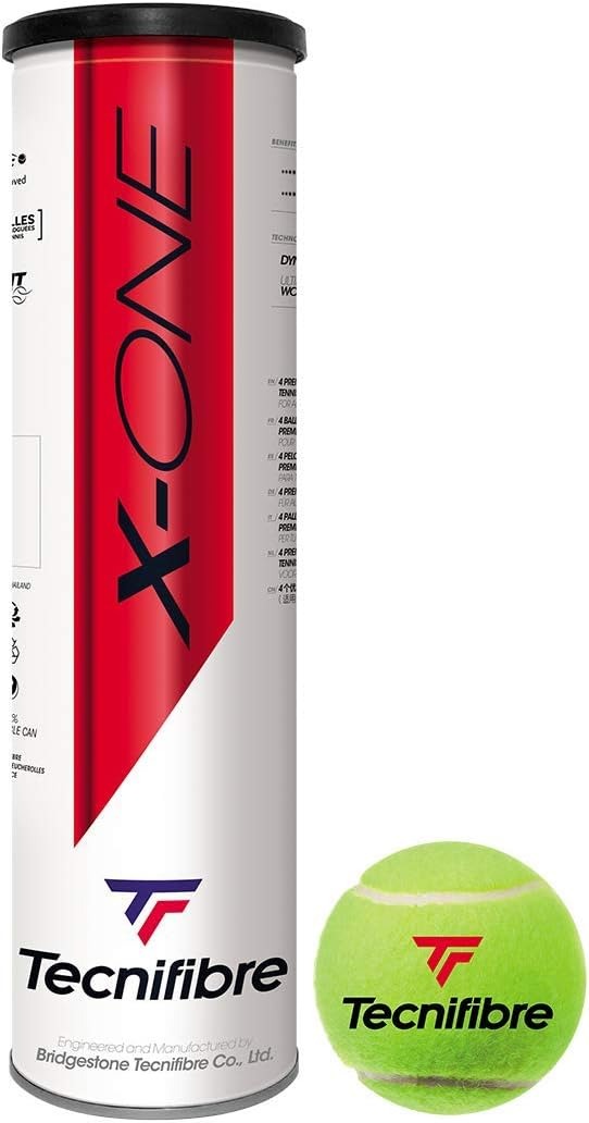 Tecnifibre ลูกเทนนิส Tecnifibre X-One Tennis Balls 4 Ball | Green ...