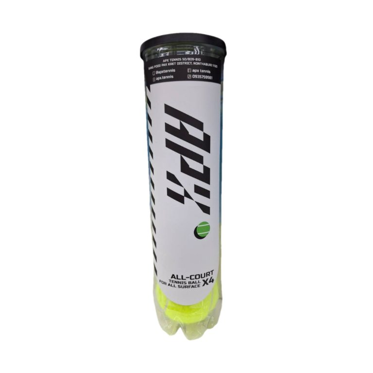 APX ลูกเทนนิส APX x4 Tennis Balls | Green ( APXBALL4 ) กระป๋องละ 4 ลูก - APX OFFICIAL STORE
