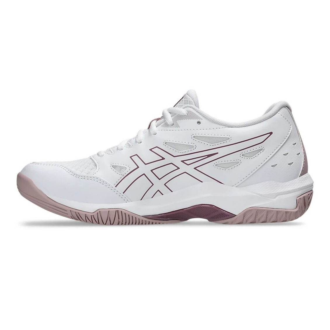 Asics รองเท้าแบดมินตันผู้หญิง Gel-Rocket 11 | White/Watershed Rose ( 1072A093-103 ) - APX ...