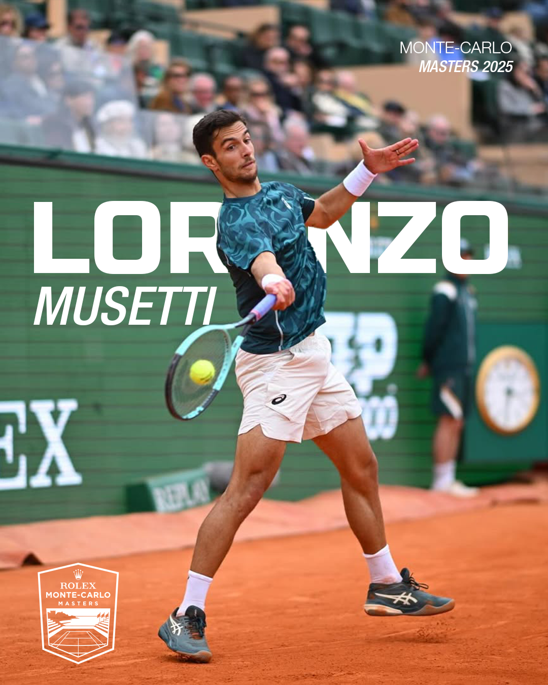 Lorenzo Musetti in Monte-Carlo Masters 2025 – APX Tennis